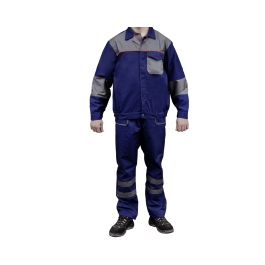 Costum salopeta tercot bleumarin PYF Mafcom - SculeSiEchipamente.ro